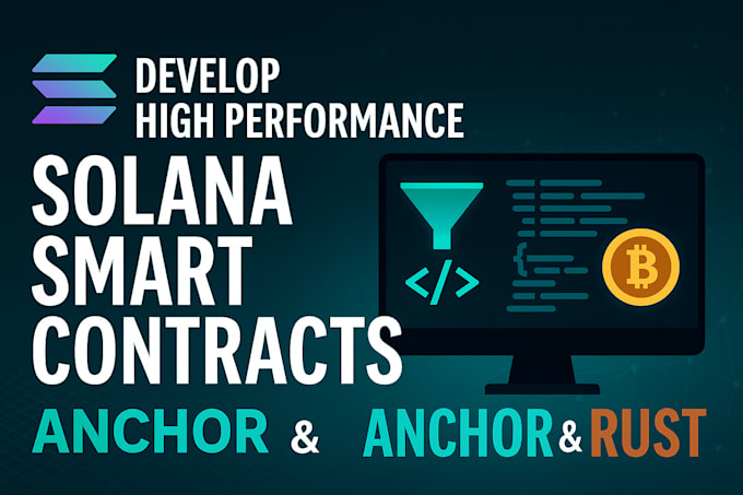 Develop high performance solana smart contracts with anchor and rust by ...