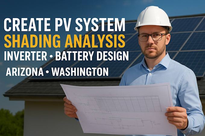 Pv system shading analysis inverter battery solar design arizona ...