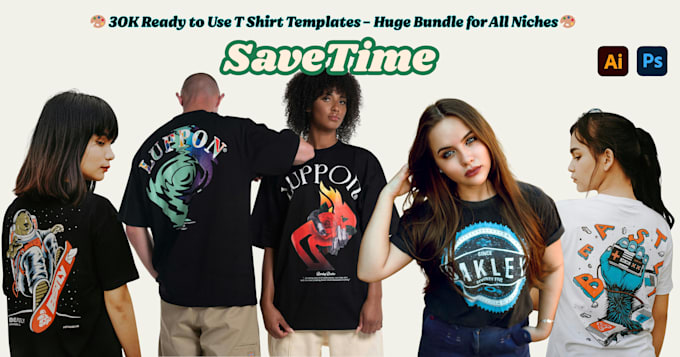 Send 30k templates bundle designs for pod by Kzndesigner | Fiverr
