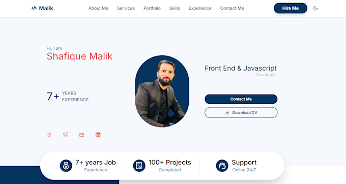 Build a responsive nextjs reactjs landing page by Cleansolutions | Fiverr