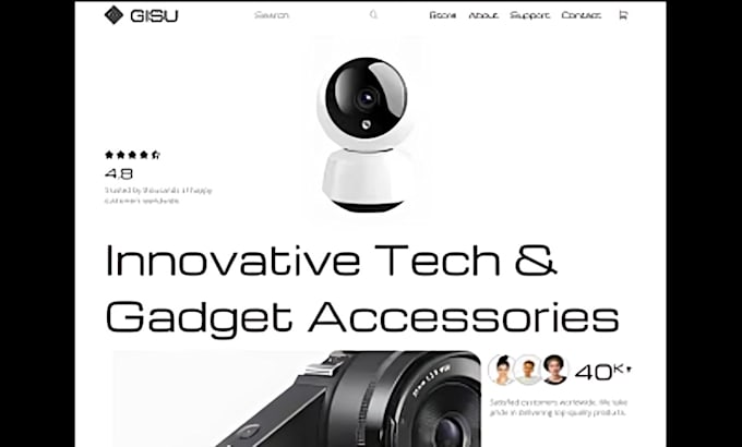 Build, revamp, design an ultra modern luxury ecommerce website using ai ...