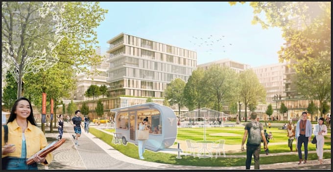 Create stunning architectural collages and visualizations by Mr_mchris | Fiverr