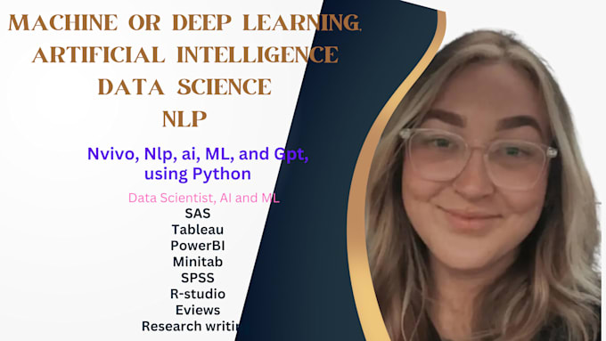 Do machine or deep learning, artificial intelligence ai, data science in python by Christine ...