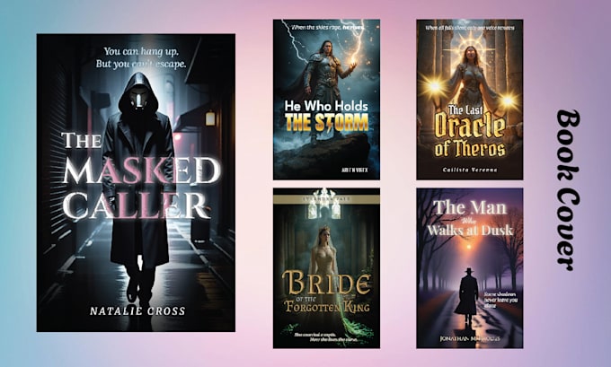 Design novel and story book cover by Jongjawi | Fiverr