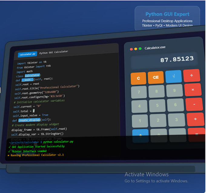 Build a custom python calculator for your business needs by Niran_jen ...