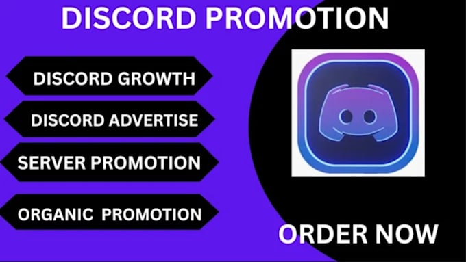Advertise boost and promote your discord server to get real and active ...