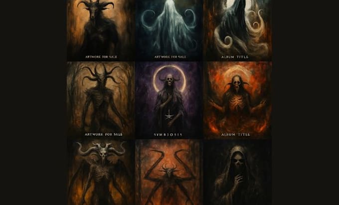 Design brutal death, black metal and deathcore album cover artwork for ...