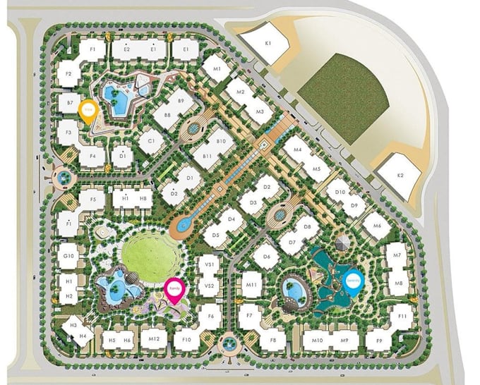 Draw real estate land layout, land rv visualization, site plan, and ...