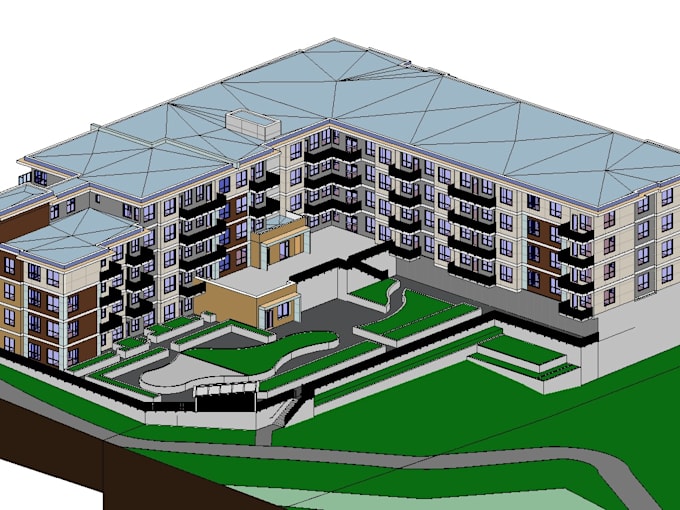 Design 3d revit bim model by Abdul_raffey | Fiverr