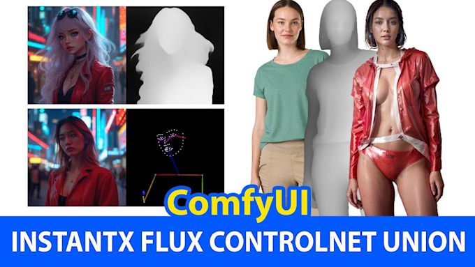 Build comfyui pipelines with stable diffusion, lora, controlnet, flux by Crimson_whisper | Fiverr