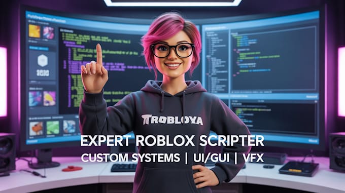 Be your expert roblox scripter for custom systems, vfx, ui, and guis by ...