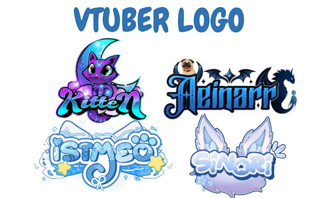 Design a vtuber anime style mascot twitch branding and gaming art logo ...