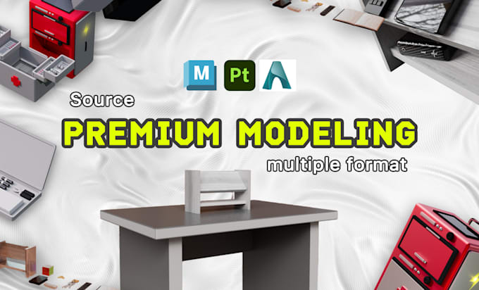 Create realistic 3d product models and renders by Drory_navarro | Fiverr