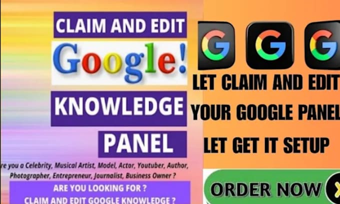 Edit, claim, and create a google knowledge panel for you and business ...