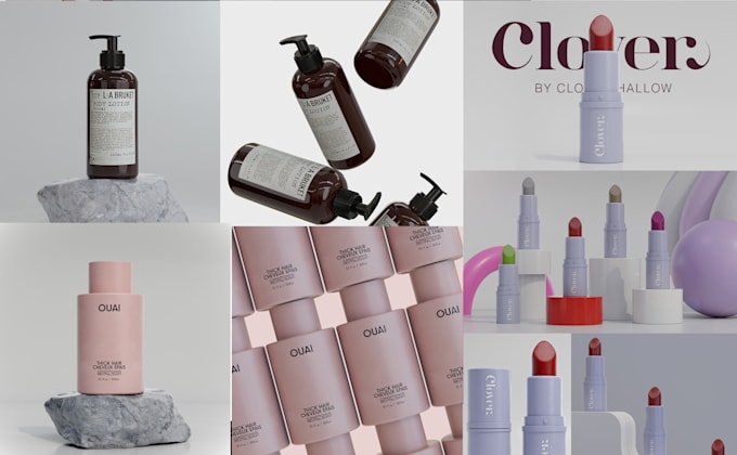 Create a 3d realistic packshot for your product by Cadupaula | Fiverr