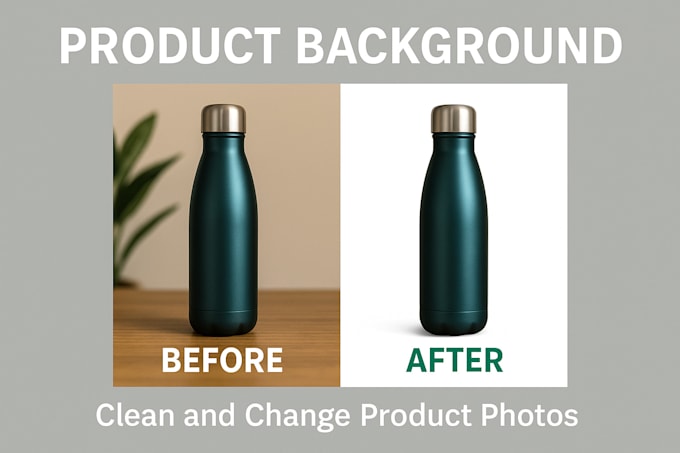 Professionally change your product background for ecommerce or ads by ...