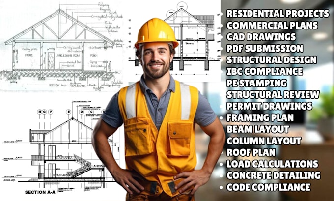 Offrire timbro architettonico, disegni per permesso mep, disegni ...