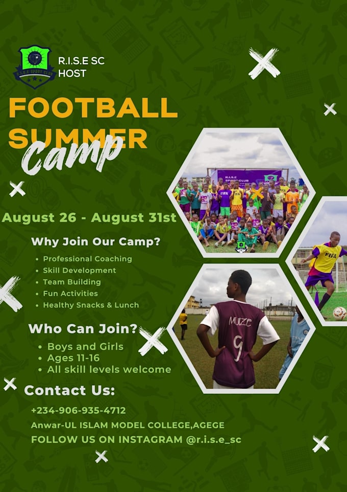 Specialize in creating bold, engaging flyers using canva by Feyisayo0 ...