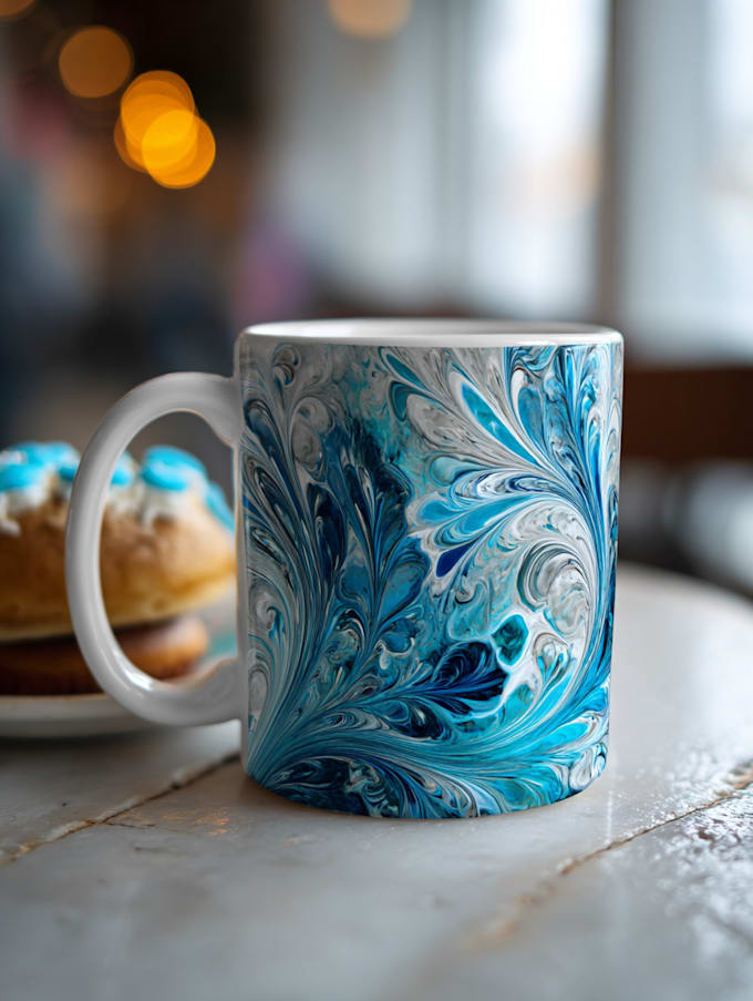 Design a unique coffee mug and custom mug design by Juliowalton | Fiverr