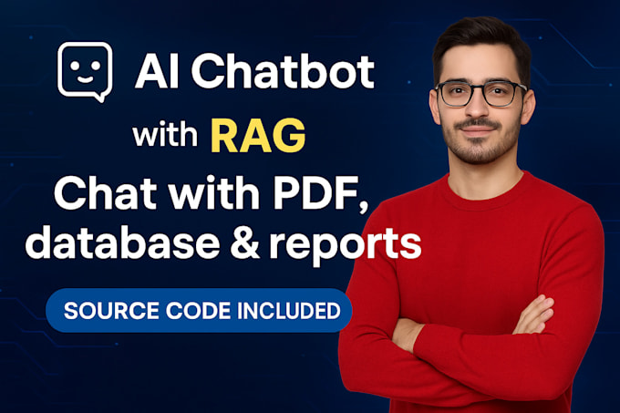 Build ai chat with pdf, database or reports using gpt rag by Anastaha_ | Fiverr