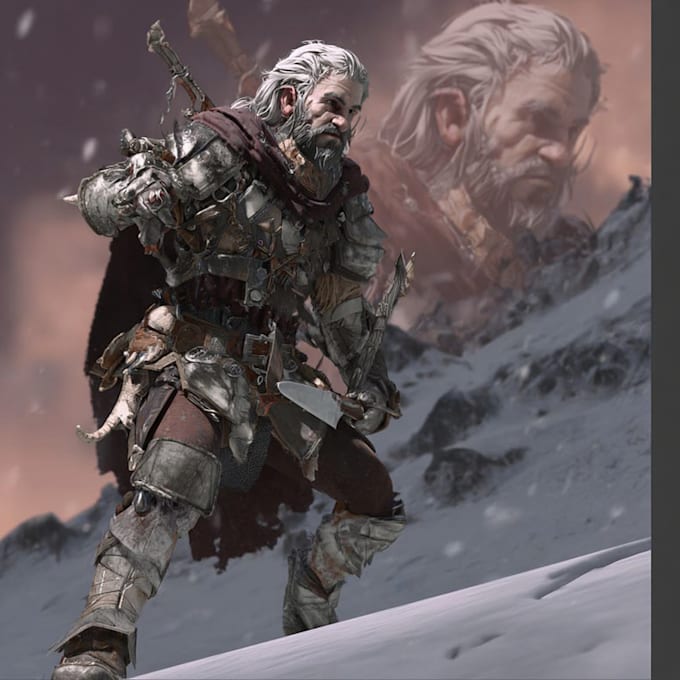 Dnd character art and dnd character art by Maghieloubert | Fiverr