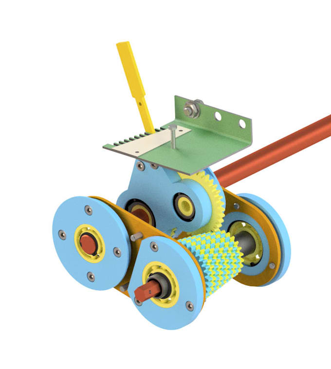 Create precise cad model design in inventor, solidworks by Shreee_05 | Fiverr