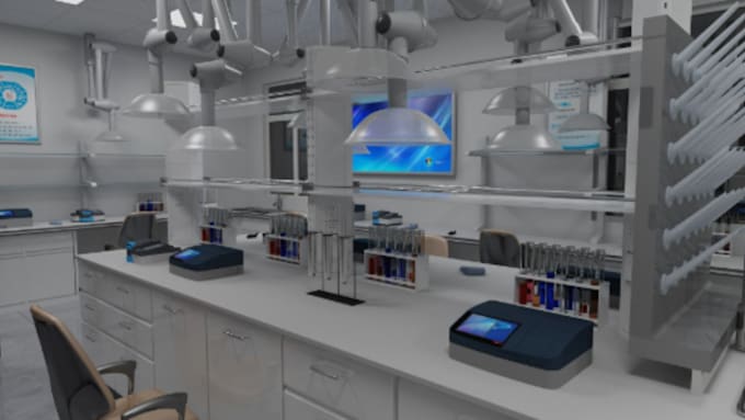 Create 3d cgi designs for hospitals, clinics, pharmacies, laboratories ...