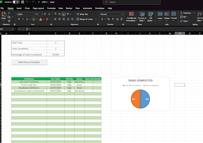 Automate your excel spreadsheet by Daniel_fan122 | Fiverr