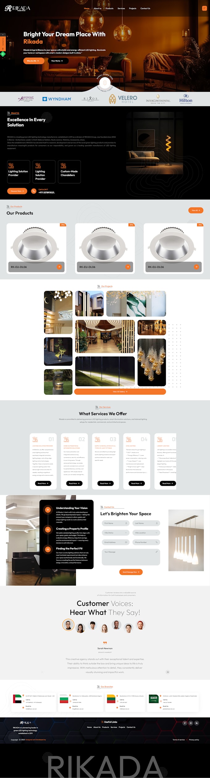 Design clean and modern ui ux for your website by Mvfidha | Fiverr