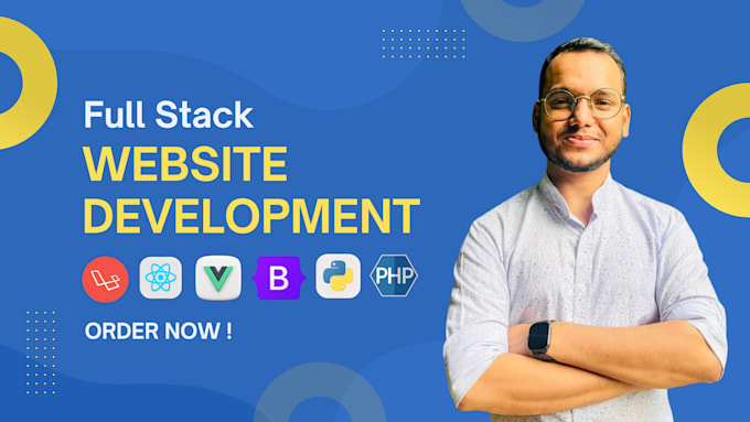 Do website development and custom web solutions as a full stack developer by Tanvirahmedhera ...