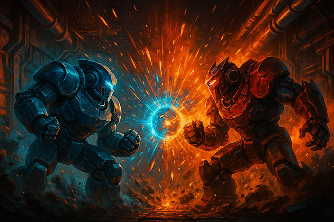 Illustrate steam capsule game art banner design steam game concept art ...