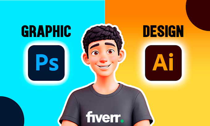 Create any kind of graphic design with idea by Mouzamdesiner1 | Fiverr