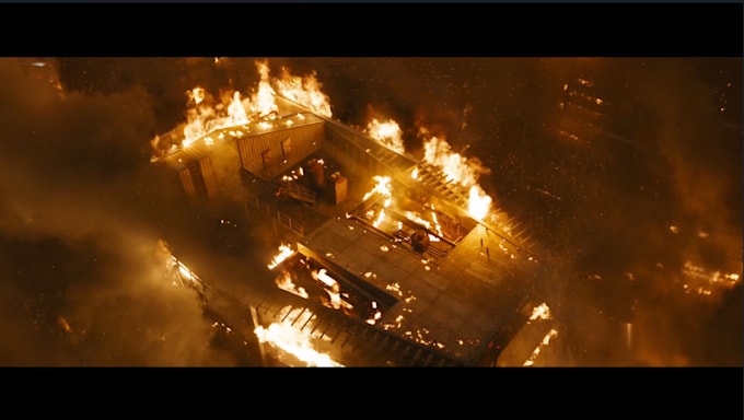 Visual effects, fire explosion, smoke flame, blood, special effects to ...