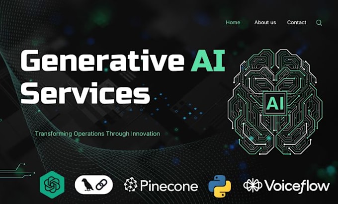 Build gen ai solution, train ai models, rag, llm, chatgpt, ai chatbot ...