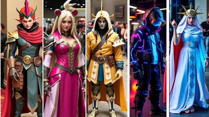 Create and sew custom cosplay costume on commission by Jaydenmus | Fiverr