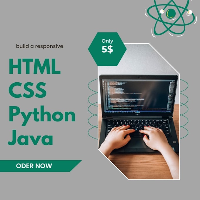 Build a responsive html landing page that converts by Blazentra | Fiverr
