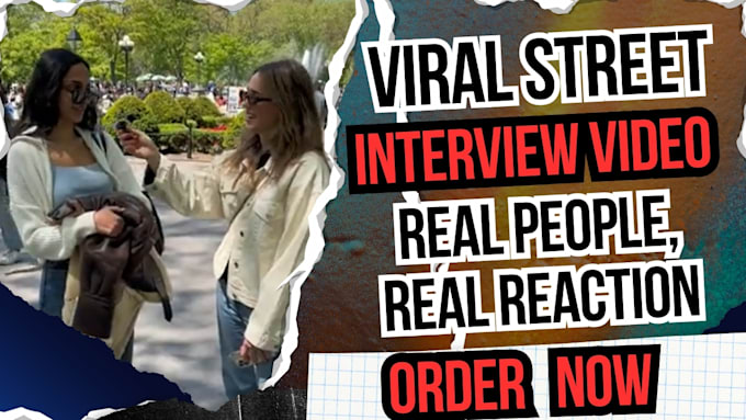 Record engaging street interview videos with real people by ...