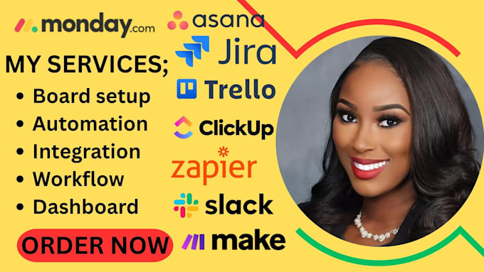 Setup Board Workflow Automation Integration On Monday Com Clickup Asana Trello By Stella Pm Fiverr