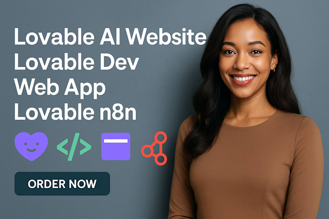 Lovable ai website lovable dev web app lovable n8n loveable by Williams_apppr | Fiverr