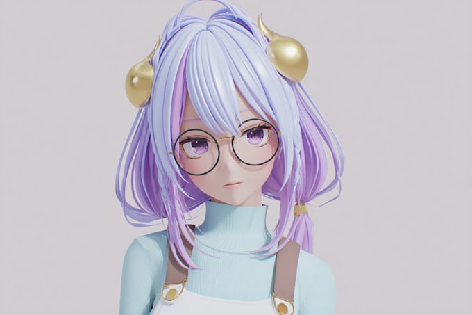Design and rig live 2d vtuber model 2dvtuber model by Ornelmilton | Fiverr