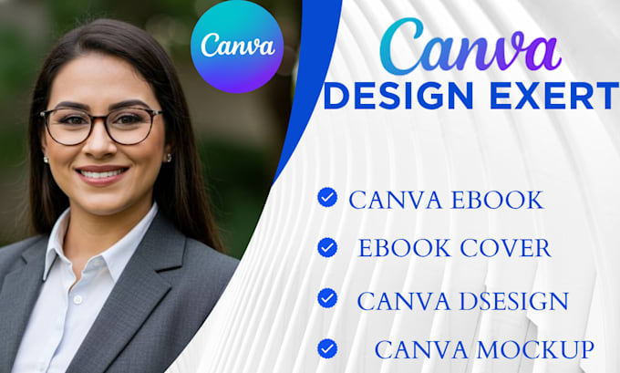 Design canva graphics, custom logo, branded workbooks, and mockups by ...