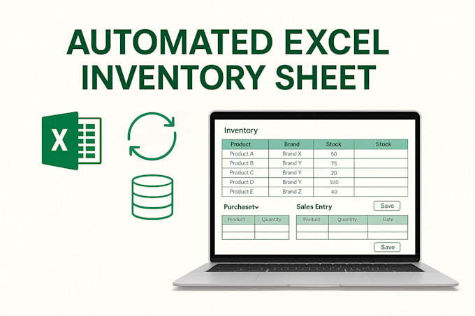 Make custom excel inventory tracker with macros and stock automation by ...