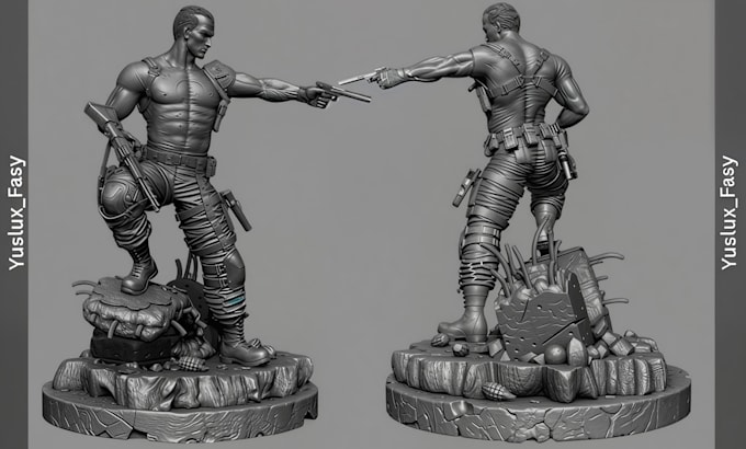 Sculpt 3d articulated action figure 3d bjd model 3d nomad sculpt for 3d ...