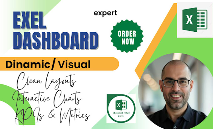 Build dynamic and visual excel dashboards for smarter business insights ...