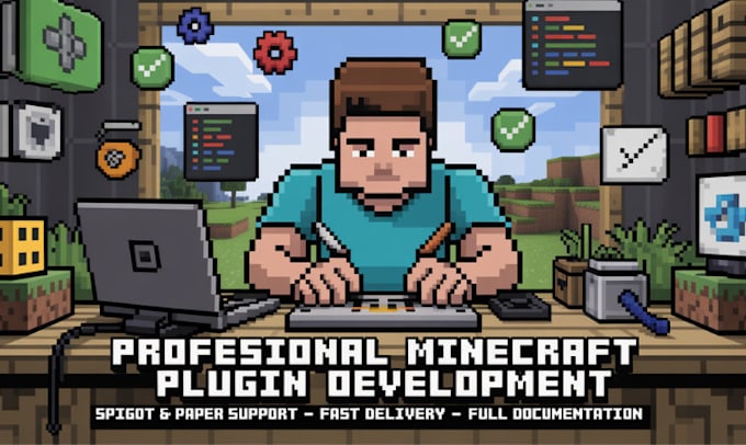 Create custom minecraft plugins for spigot, papermc and optimize your ...