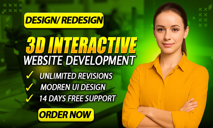 Design a 3d interactive website development using threejs, r3f and gsap by Darkcoder69 | Fiverr