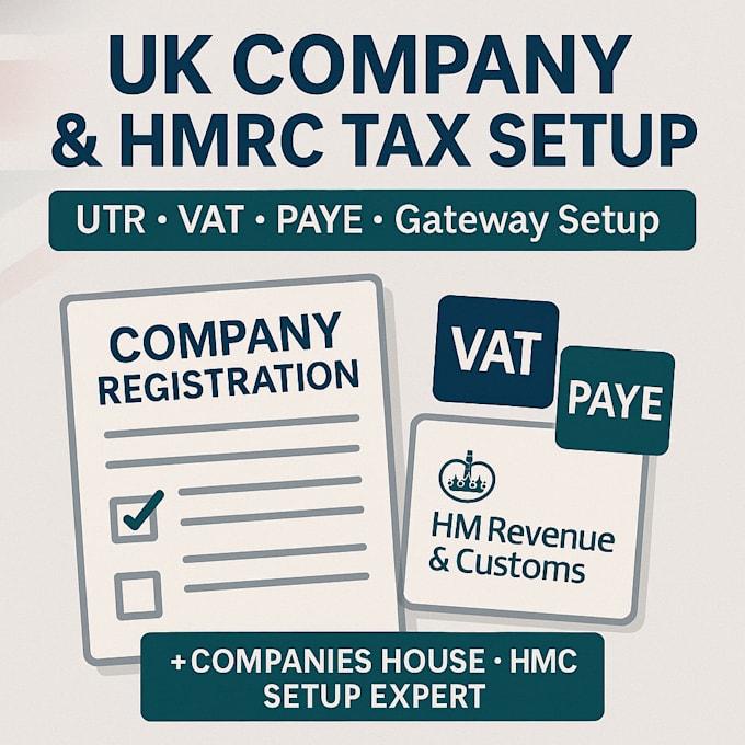 Registrar tu empresa en el reino unido, solicitar utr, vat, paye y ...