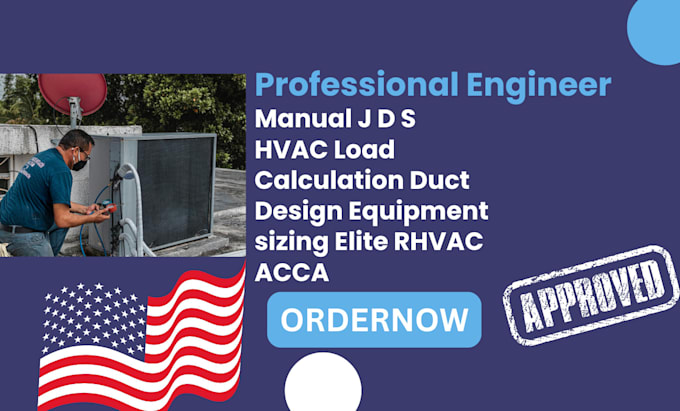Manual j d s hvac load calculation duct design equipment sizing elite rhvac acca by Engr_nich ...