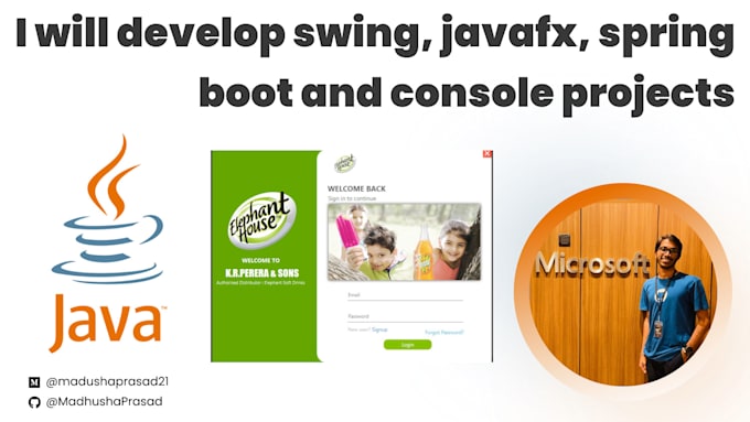 Desarrollar proyectos de swing, javafx, spring boot y consola