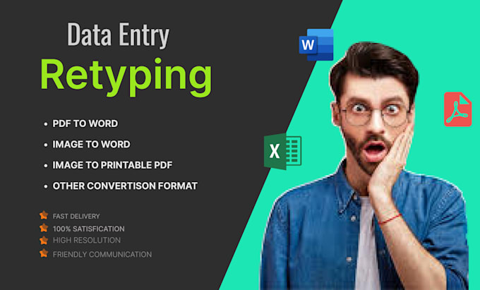 Retype and convert pdf or scanned documents to editable word files by ...